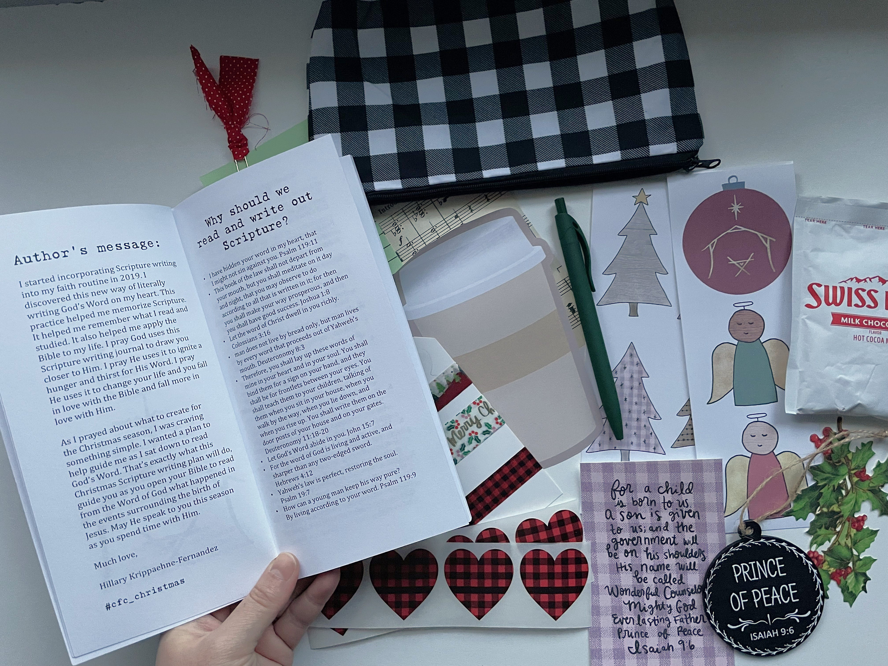 The Birth of Jesus Scripture Writing Christmas Advent Kit by - Etsy