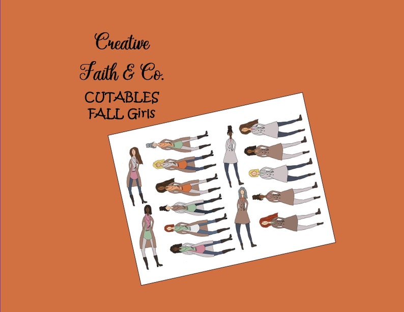 Bible Journaling Printable Devotion Kit Fall Girls creative - Etsy