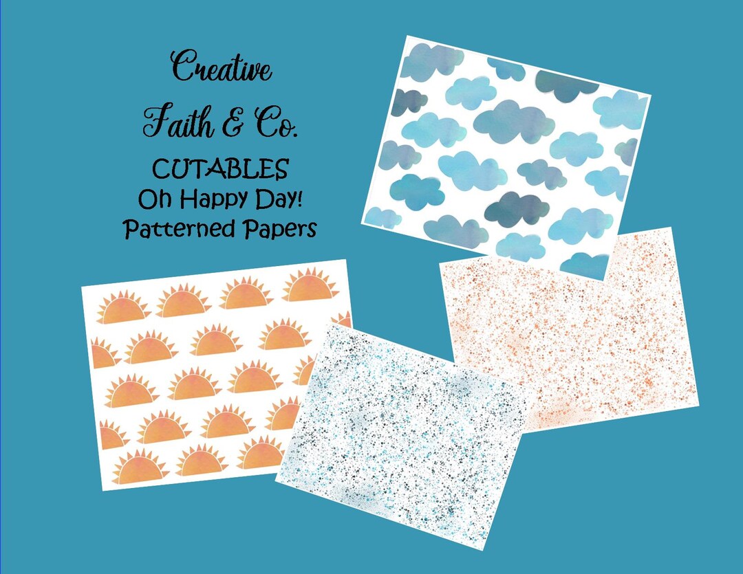 Bible Journaling Printable Devotion Kit - Oh Happy Day PATTERENED ...