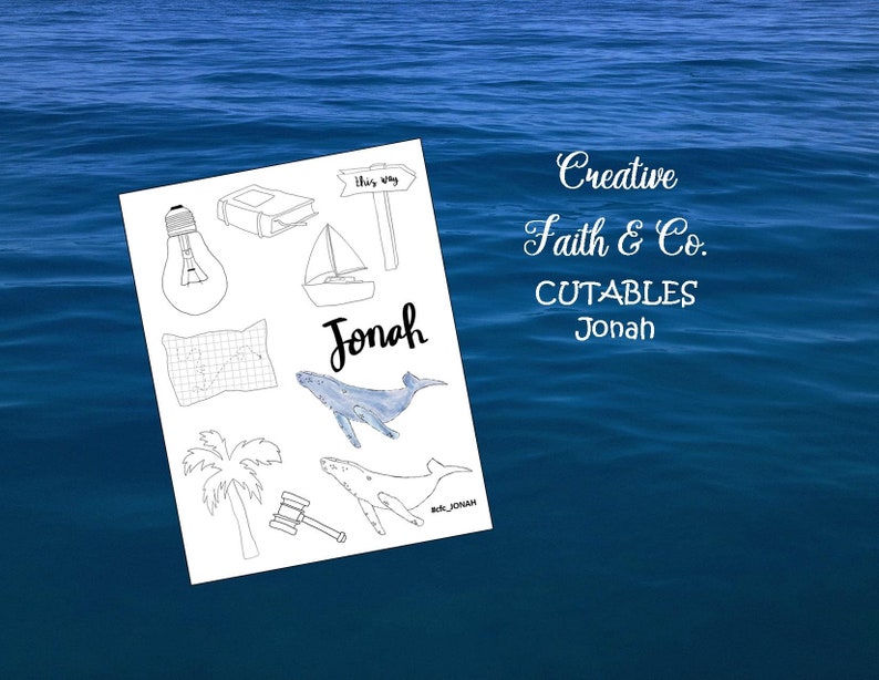 Bible Journaling Printable Devotion Kit - Jonah (creative Faith ...