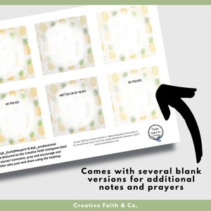 Fruit of the Spirit KINDNESS Printable Verse Cards 3x3 Inches | Produce ...