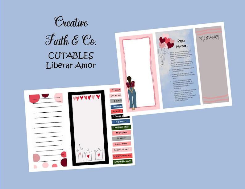 Liberar Amor Kit Imprimible Por Bible Journaling En Español - Etsy