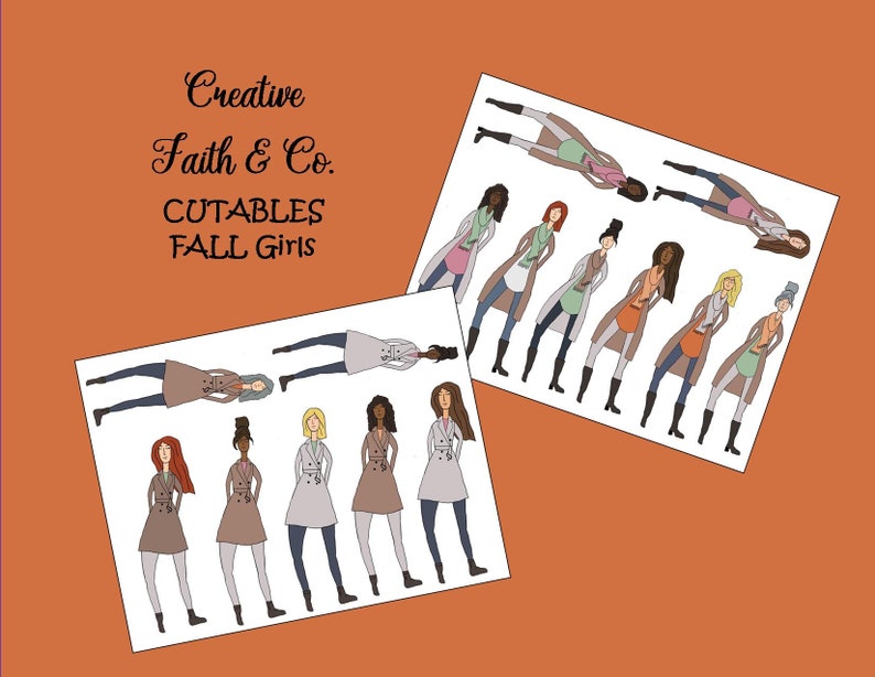 Bible Journaling Printable Devotion Kit Fall Girls creative - Etsy