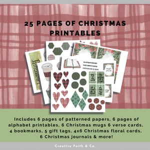 25 Pages of Christmas Printables From the Creative Faith Christmas Club ...