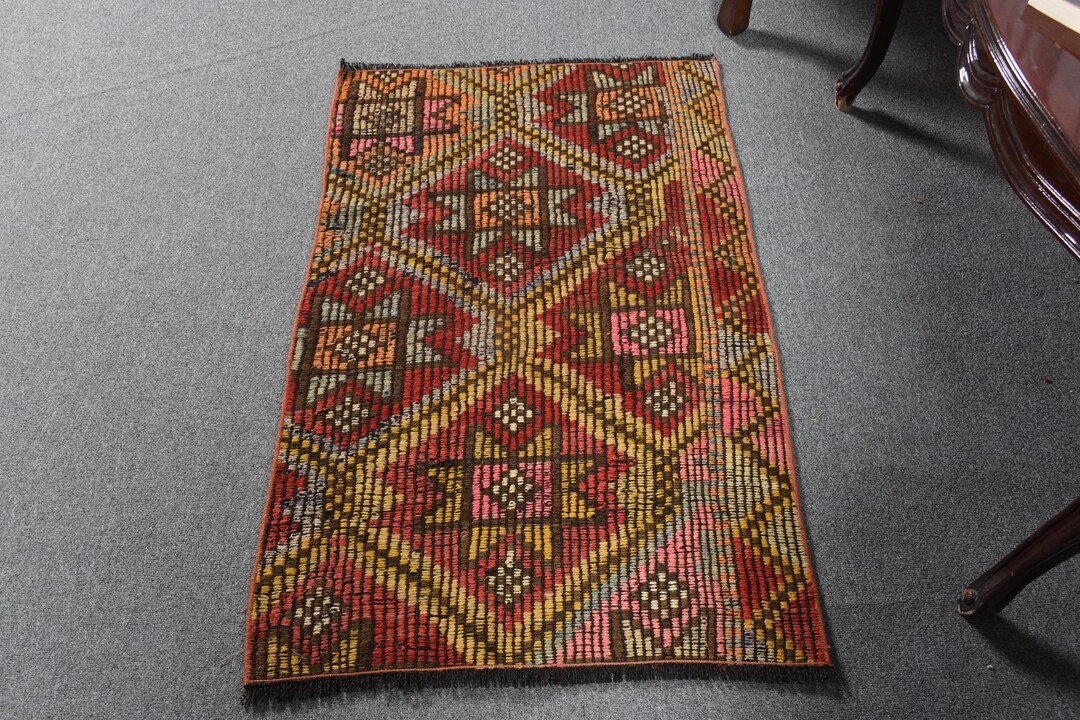 Small Kilim, Turkish Kilim, Vintage Kilim, Anatolian Kilim, Rugs for ...