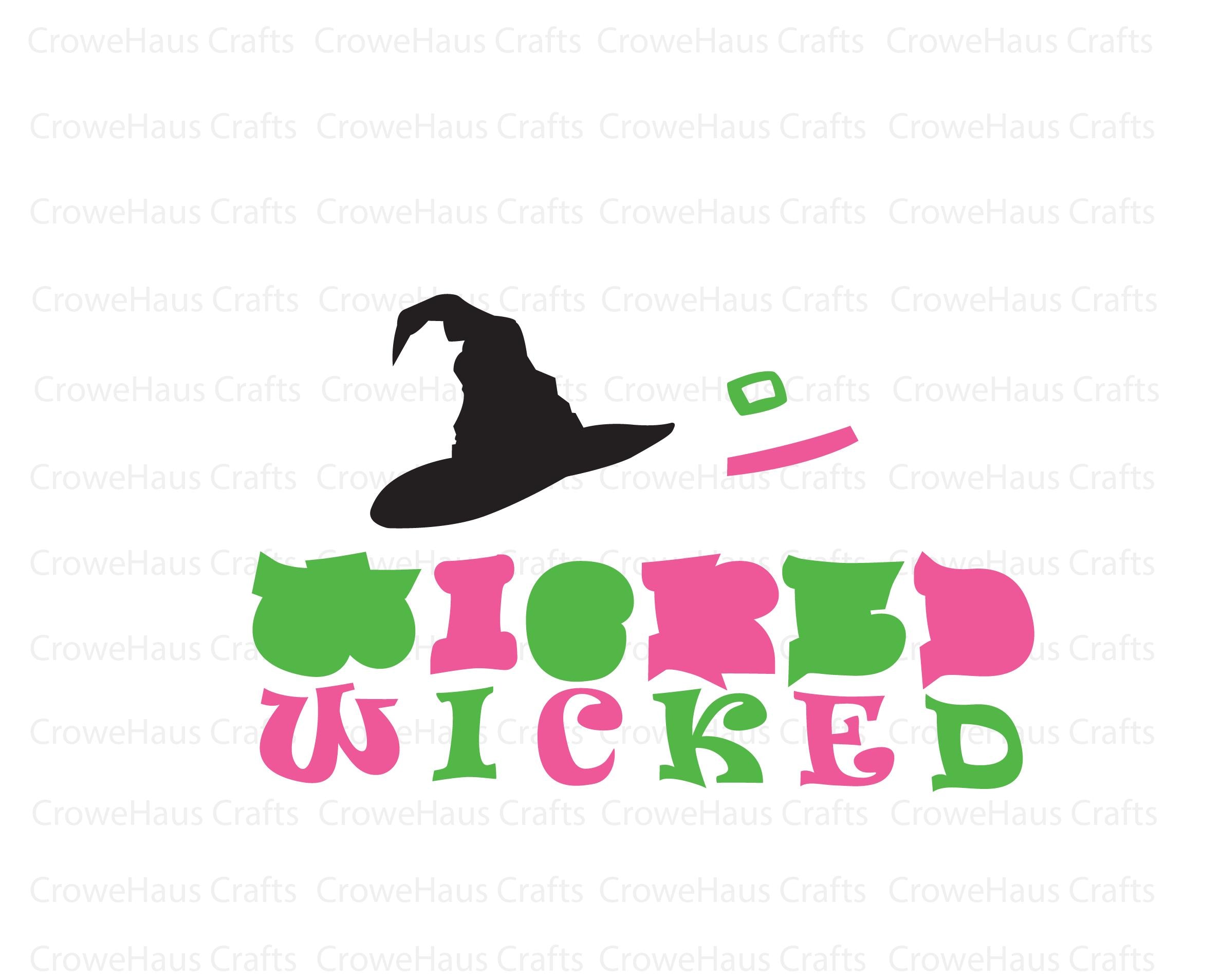 Wicked SVG Instant Download - Etsy