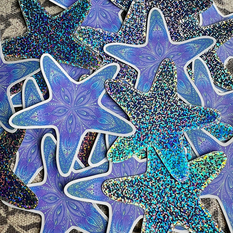 Starfish Sticker - Etsy