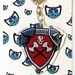 Barbarian Class Shield 2 Acrylic Keychain Great for - Etsy