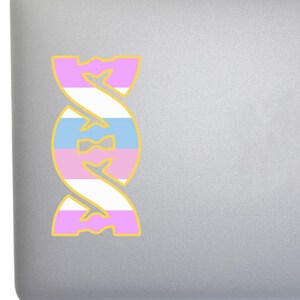 Bigender Pride DNA Helix - LGBT Pride, Born This Way - Indoor Outdoor ...