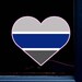 Greygender Heart, LGBTQIA+ Pride Flag - Full Color Static Window Cling ...