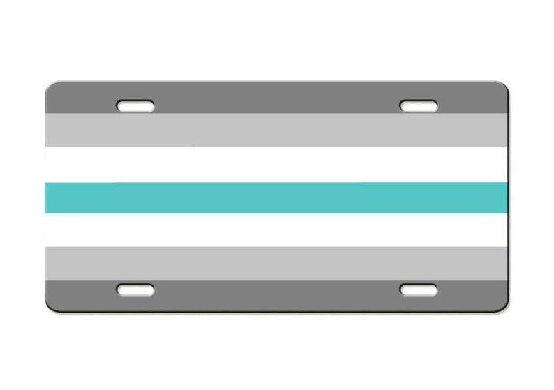 Libramasculine Pride Flag LGBTQIA Vanity / License Plate Made in the ...