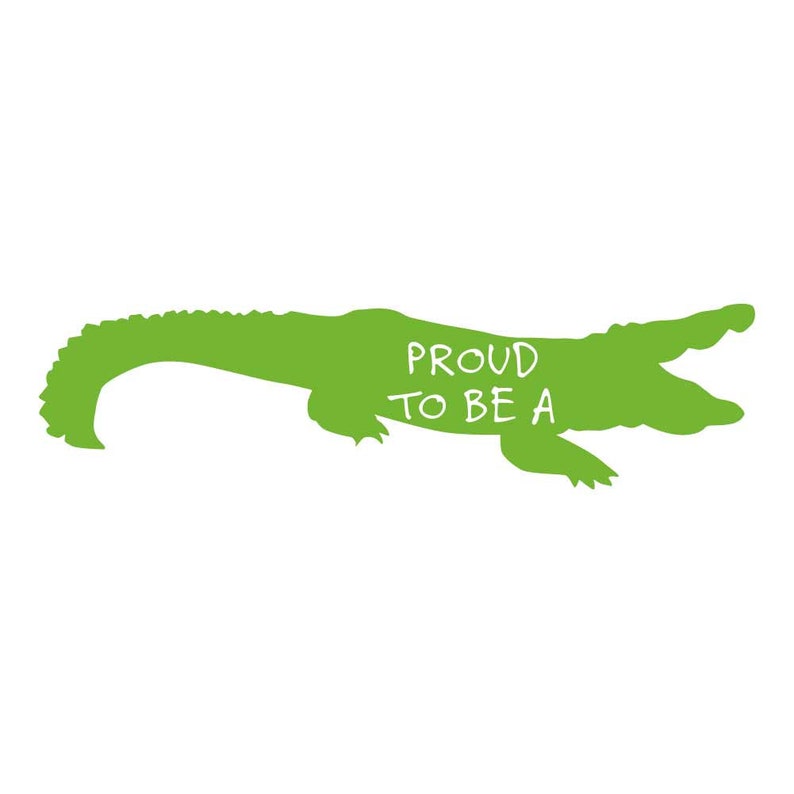 Proud to Be A Crocodile Alligator Fursona Furry Fandom Indoor | Etsy