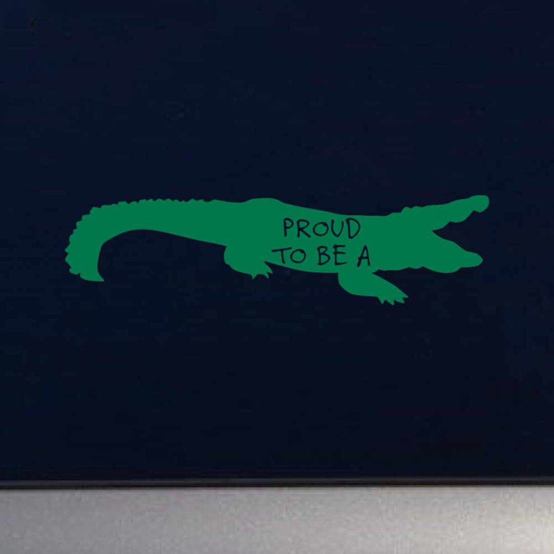 Proud to Be A Crocodile Alligator Fursona, Furry Fandom Indoor Outdoor ...