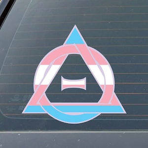 Therian Symbol LGBTQIA Many Pride Flags Available Indoor/outdoor Vinyl ...