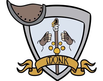 DM Dungeon Master Class Shield Full Color Decal for Any Flat | Etsy