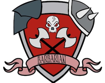 Paladin Class Shield Full Color Decal for Any Flat Surface | Etsy