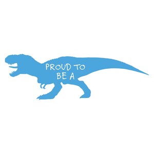 Proud to Be A T Rex Fursona, Furry Fandom Indoor Outdoor Vinyl Decal ...