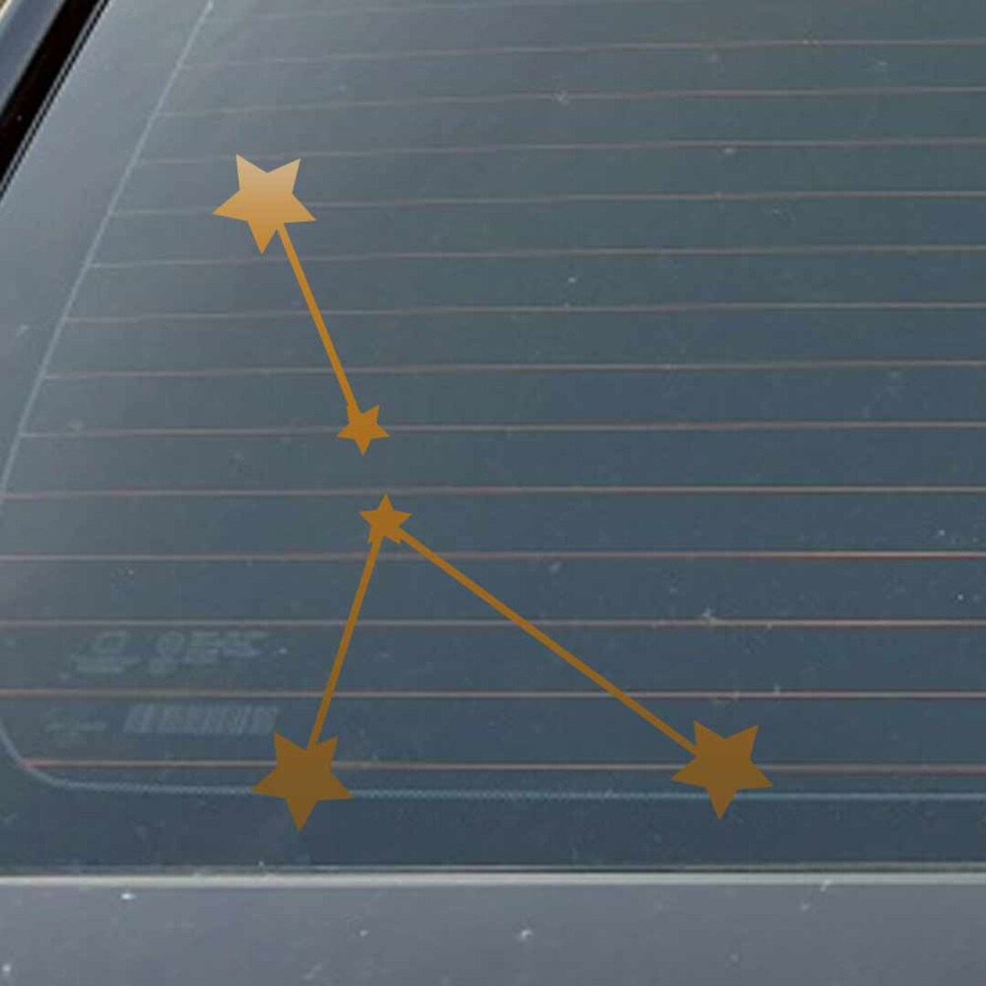 Cancer Constellation - Indoor Outdoor Vinyl Decal - Multiple Colors and ...
