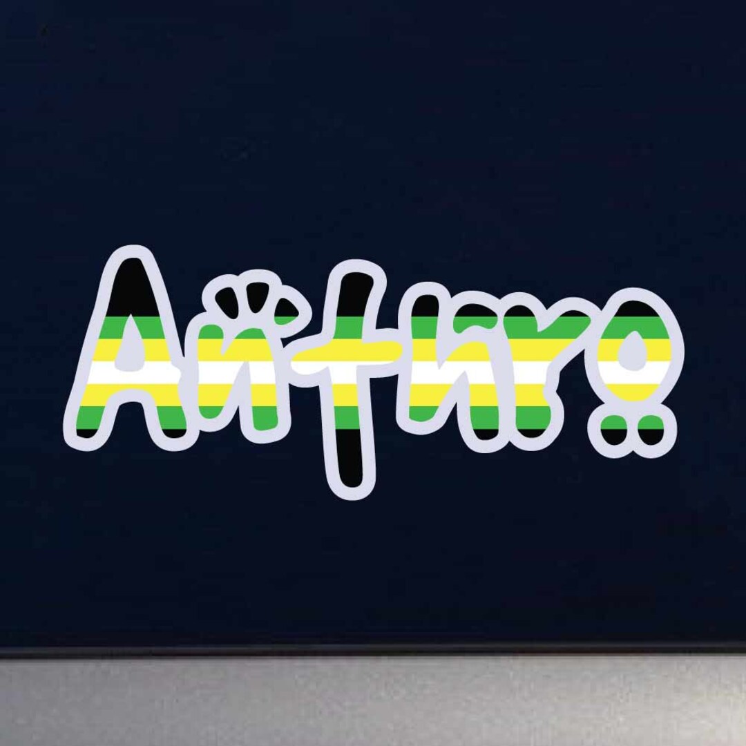 Metagender Anthro Text LGBTQ+ Flag - Furry Fandom Indoor/outdoor Vinyl ...
