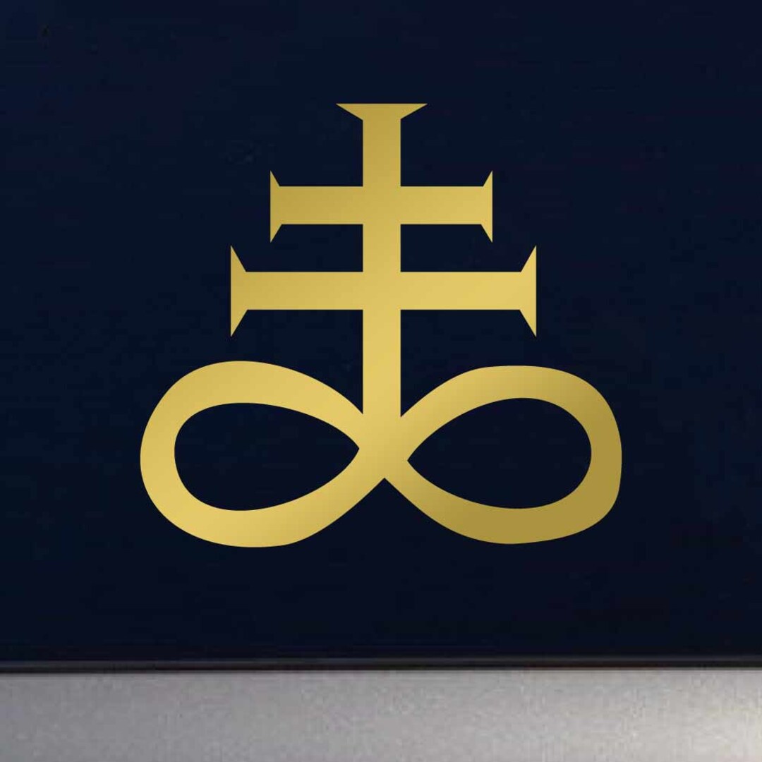 Leviathan Cross - Indoor Outdoor Vinyl Decal - Multiple Colors and ...