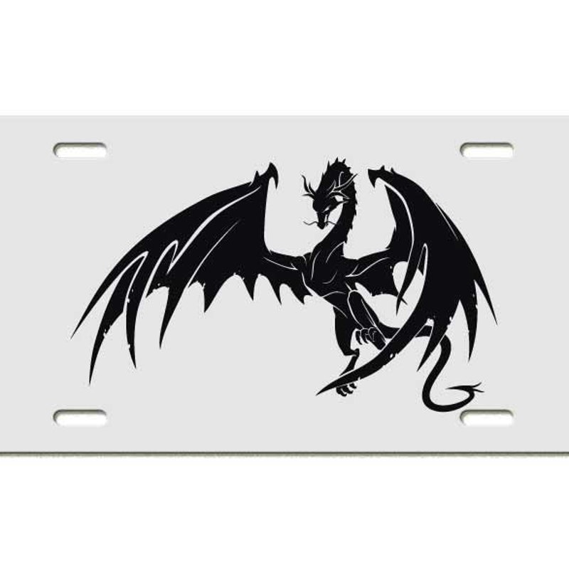Dragon License Plate - Etsy