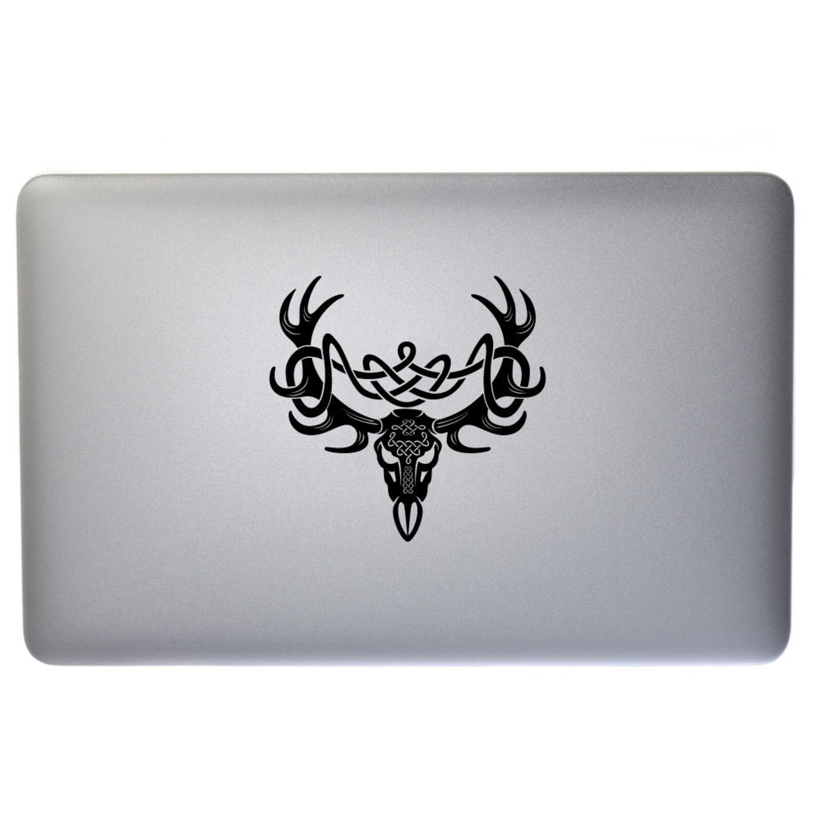 Celtic Knot Deer Skull Vinyl Indoor Outdoor Decal | Etsy
