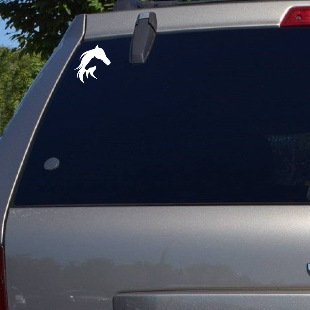 Stallion and Mare Horse Indoor Outdoor Vinyl Decal - Etsy