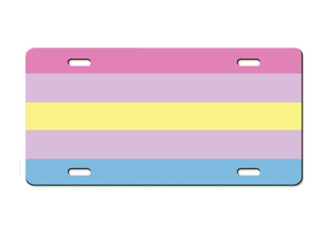 Aporagender Pride Flag LGBTQIA+ Vanity / License Plate - Made in the ...