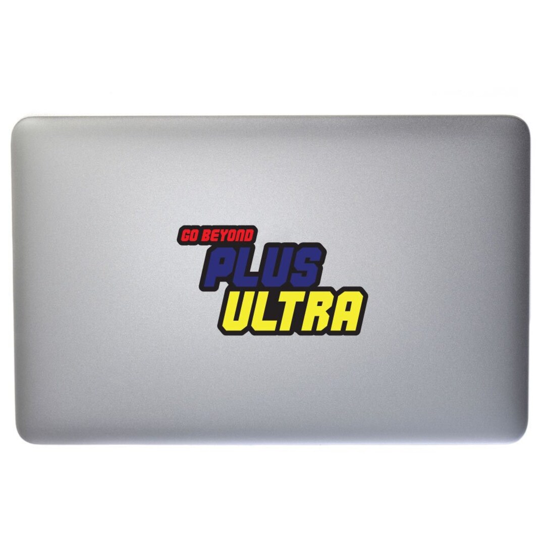 Go Beyond Plus Ultra, Two Versions Vinyl Indoor Outdoor Decal - Etsy