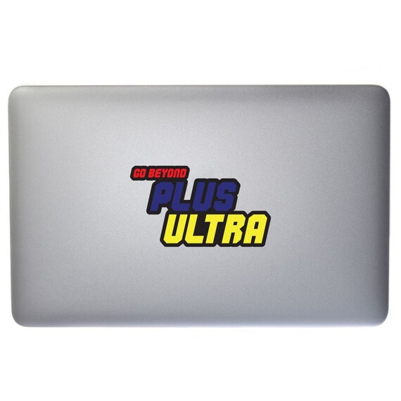 Go Beyond Plus Ultra Two Versions Vinyl Indoor Outdoor Decal | Etsy