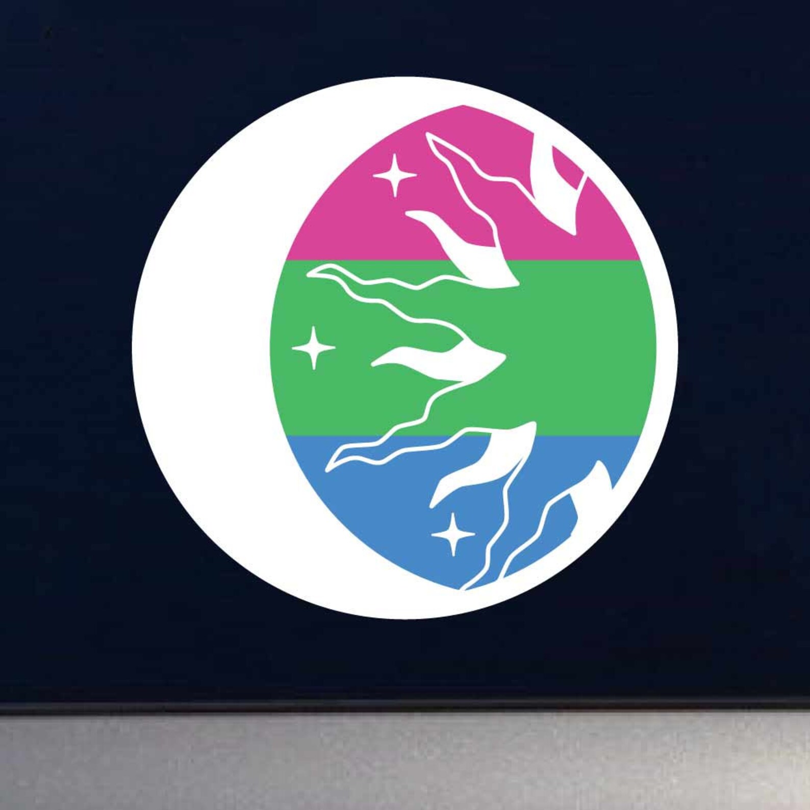 LGBTQ Sun and Moon Pride Flags Many Pride Flags Available - Etsy