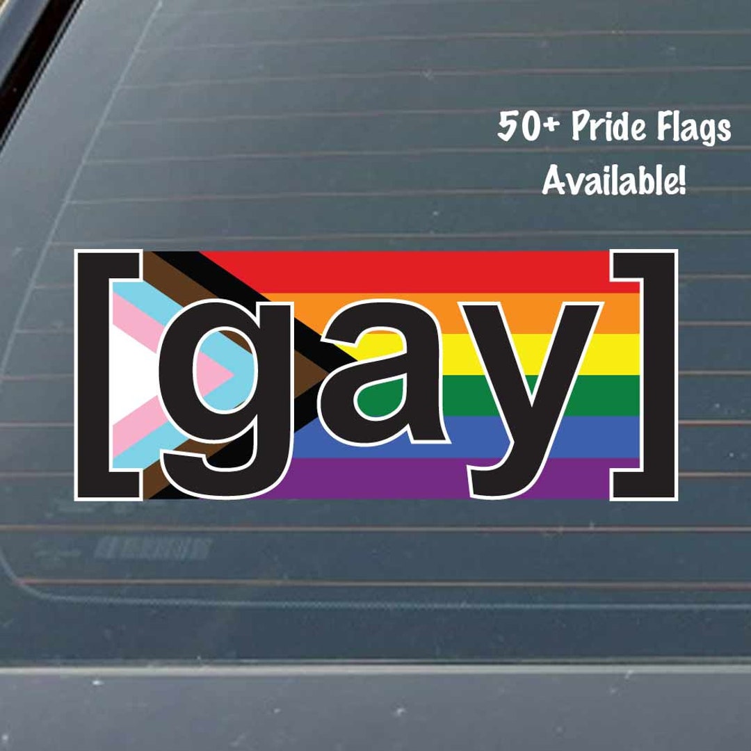 LGBTQ+ [gay] Pride Text - Many Pride Flags Available- Indoor/outdoor ...