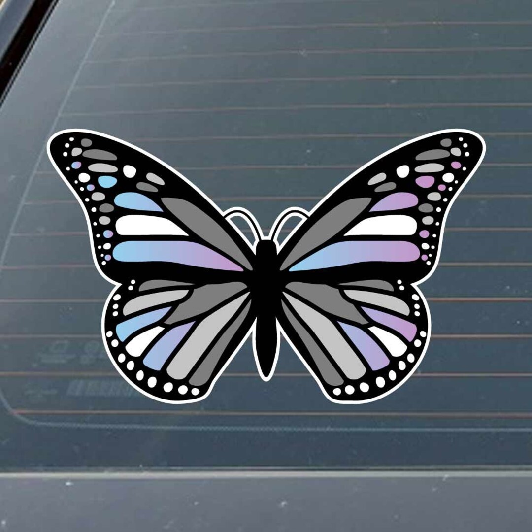 Libraflux, Librafluid Monarch Butterfly, Hidden LGBTQIA Flag Indoor ...