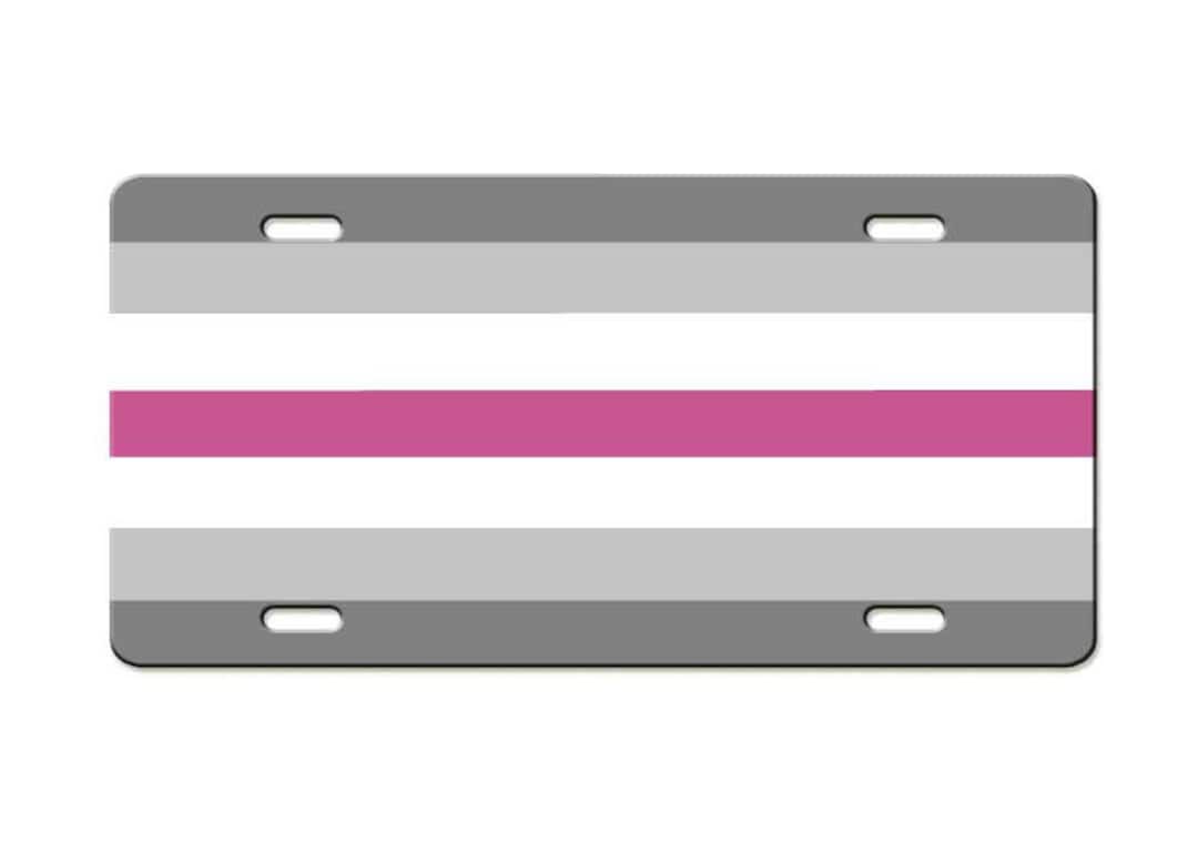 Librafeminine Pride Flag LGBTQIA Vanity / License Plate Made in the USA ...