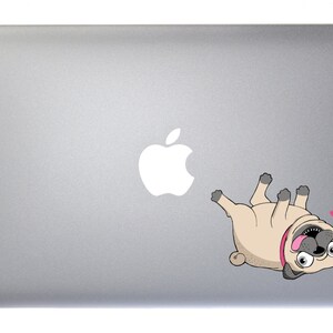 Derpy Happy Pug Full Color - Etsy