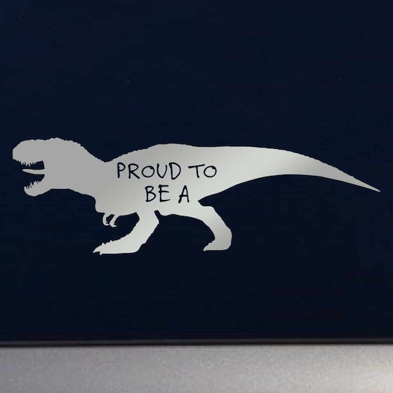 Proud to Be A T Rex Fursona Furry Fandom Indoor Outdoor Vinyl | Etsy