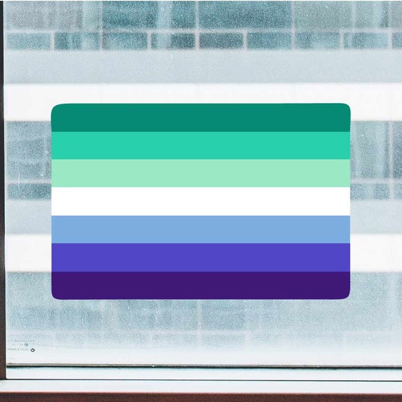 Gay Men Pride Flag LGBTQIA Pride Flag Full Color Static | Etsy