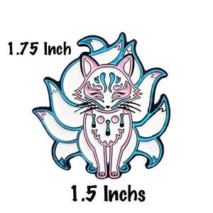 Transgender Kitsune Flag, LGBTQIA Hidden Flag Enamel Pin, 1.75 Tall - Etsy