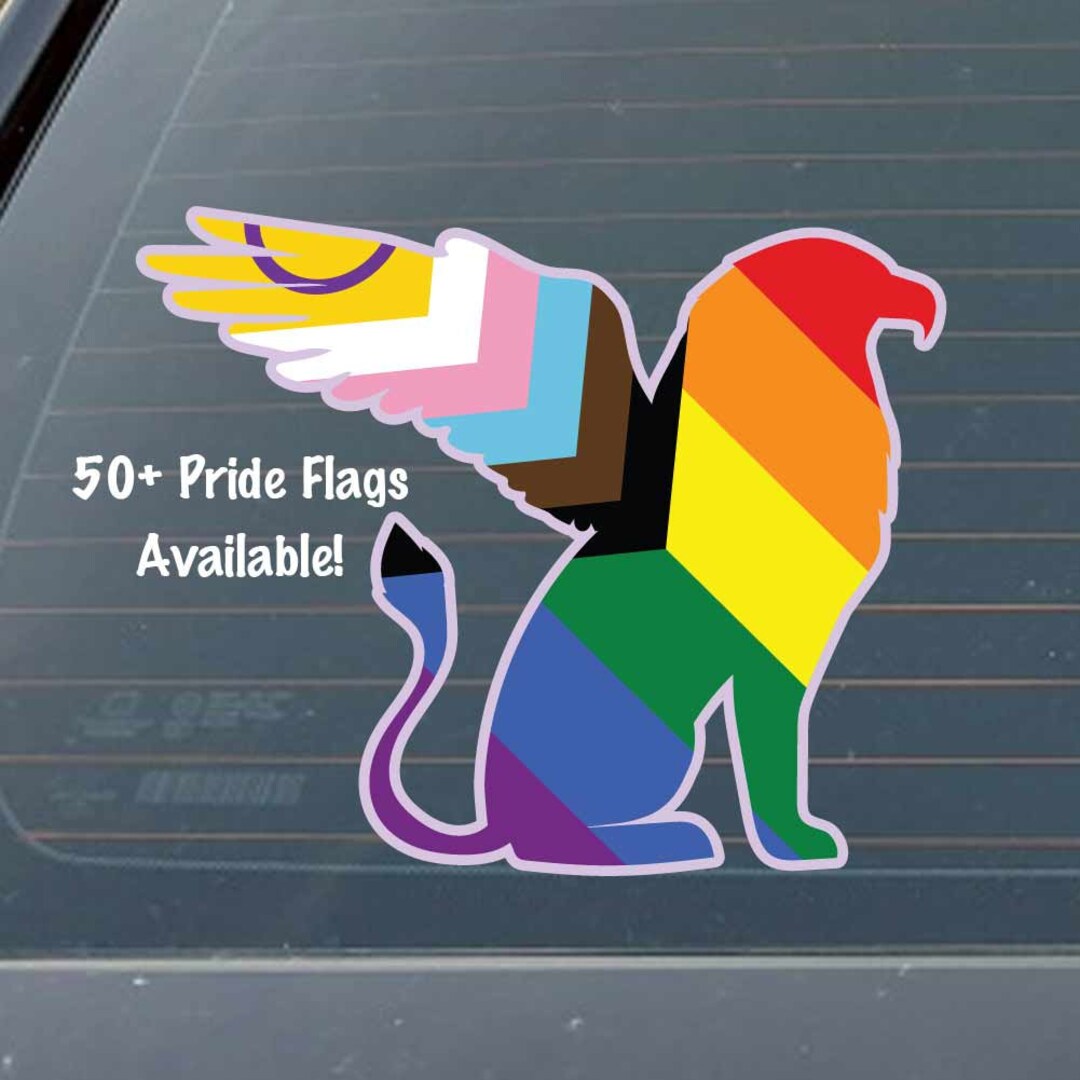 Griffin LGBTQIA+ - Many Pride Flags Available- Indoor/outdoor Vinyl ...
