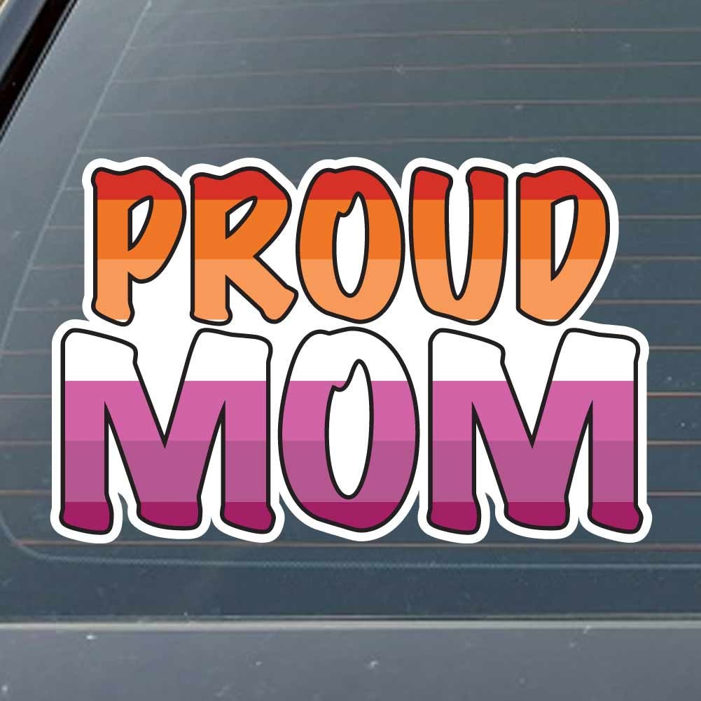 Lesbian POC & Transgender Inclusive Flag Proud Mom Text | Etsy