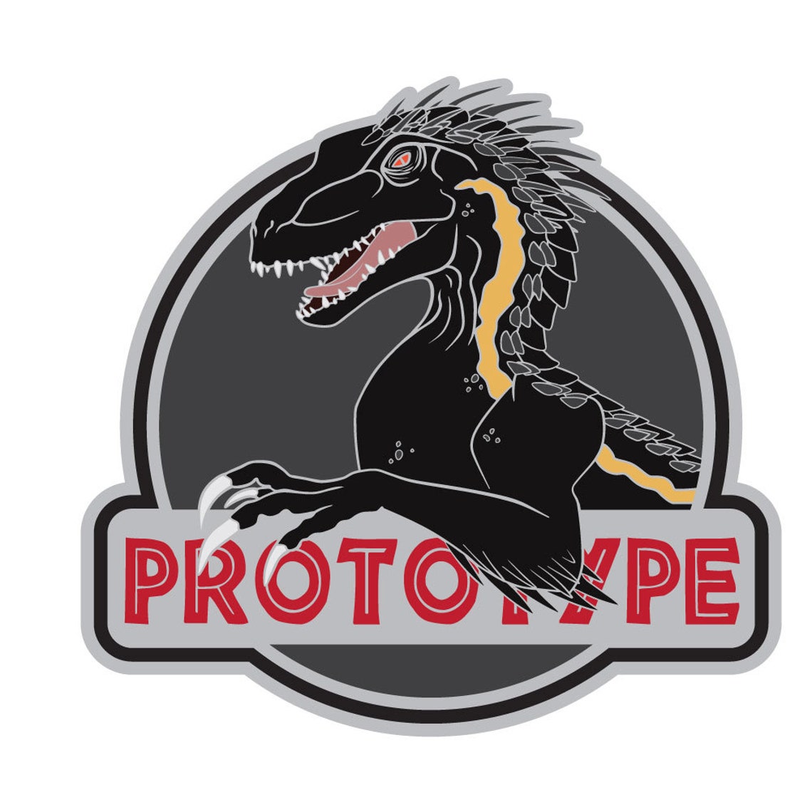 Prototype Raptor Hybrid Indoraptor Jp Vinyl Indoor Outdoor - Etsy