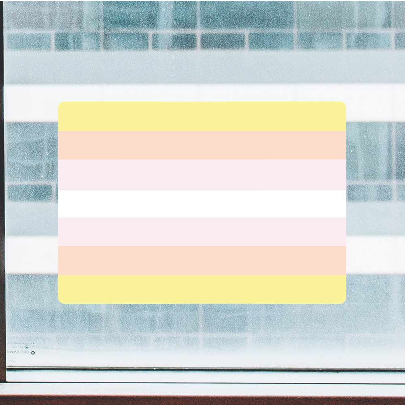 Pangender Flag LGBTQIA Pride Flag Full Color Static Window - Etsy