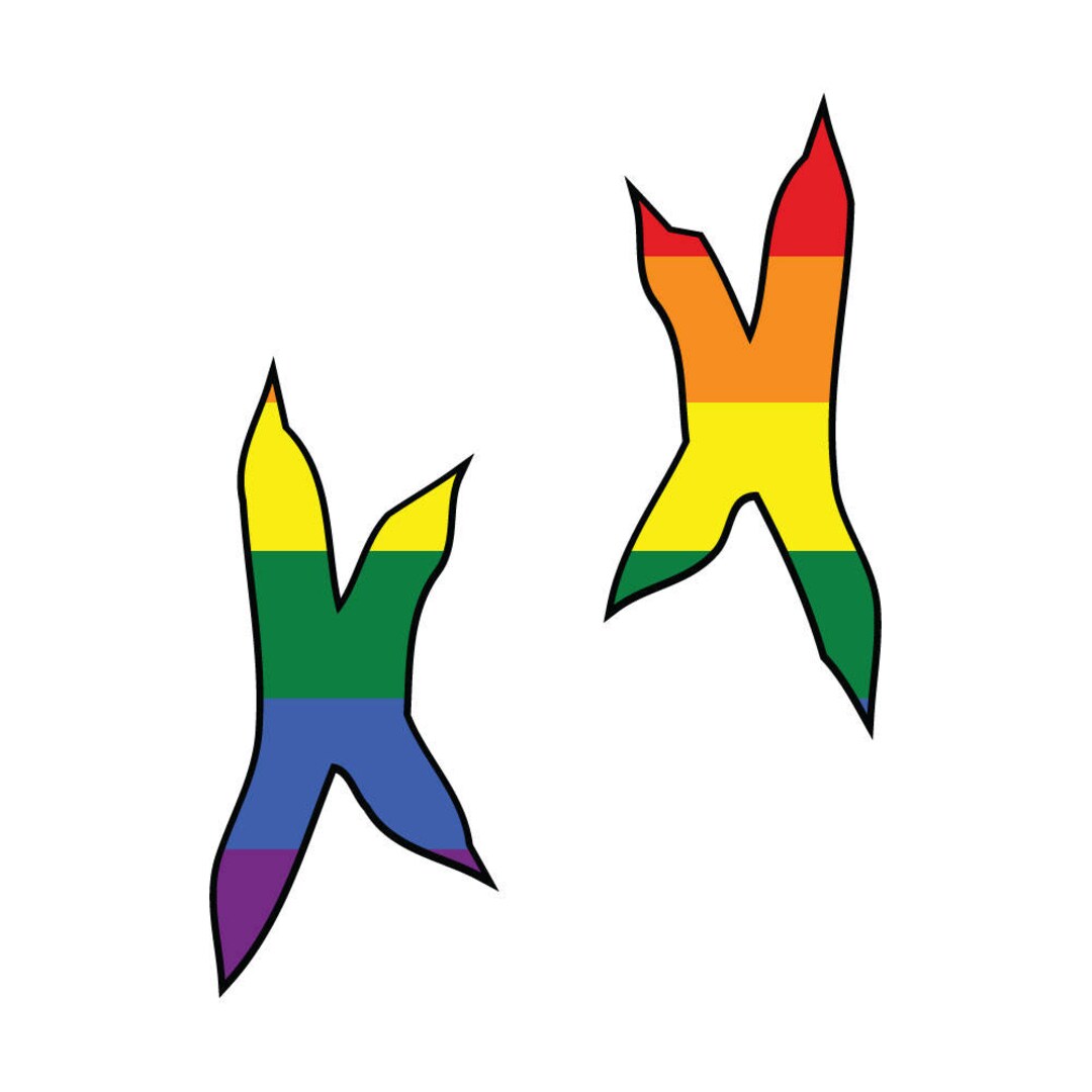 LGBT Rainbow Bird Footprint Furry Pride and Animal Lovers - Etsy