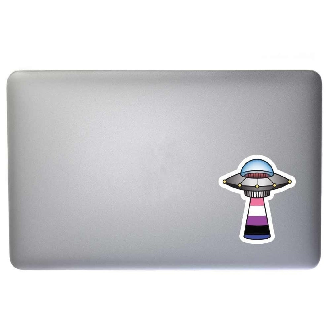 Alien UFO Genderfluid LGBTQ Pride Flag Abduction Beam - Etsy