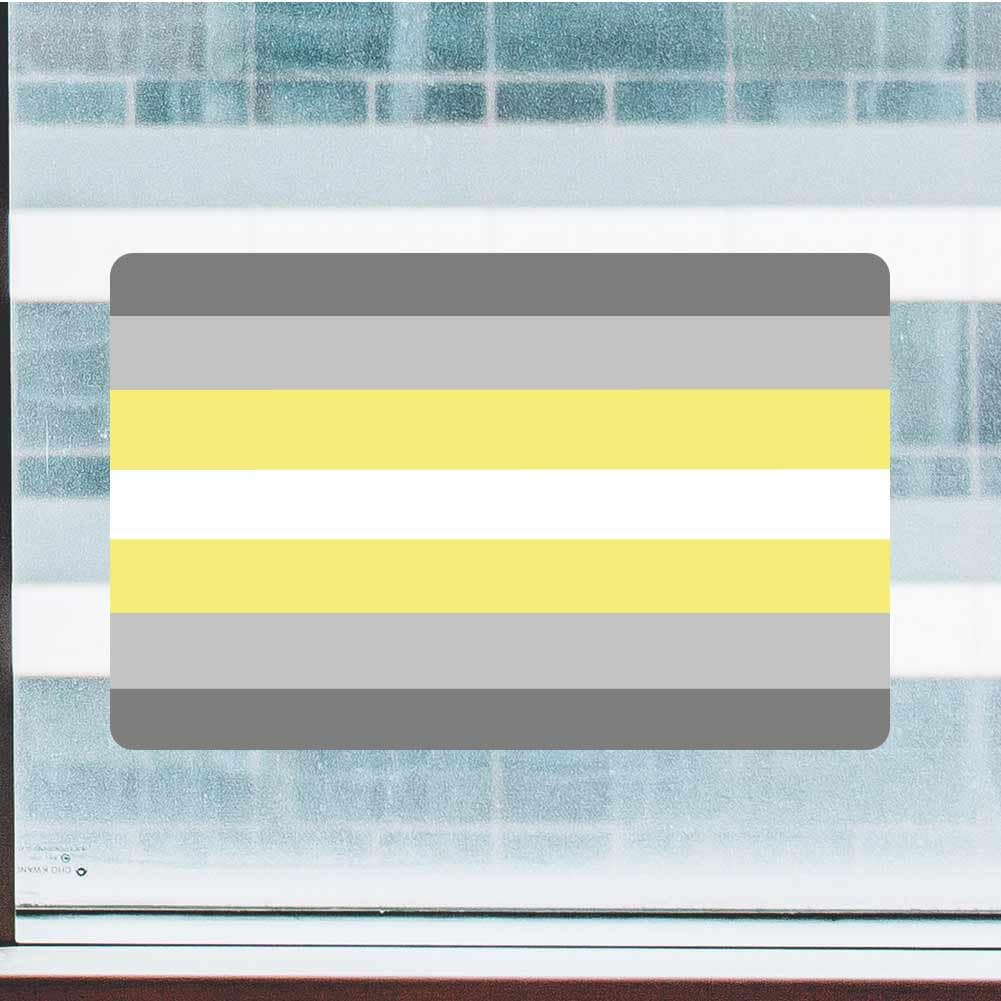 Demigender Flag LGBTQIA Pride Flag Full Color Static | Etsy