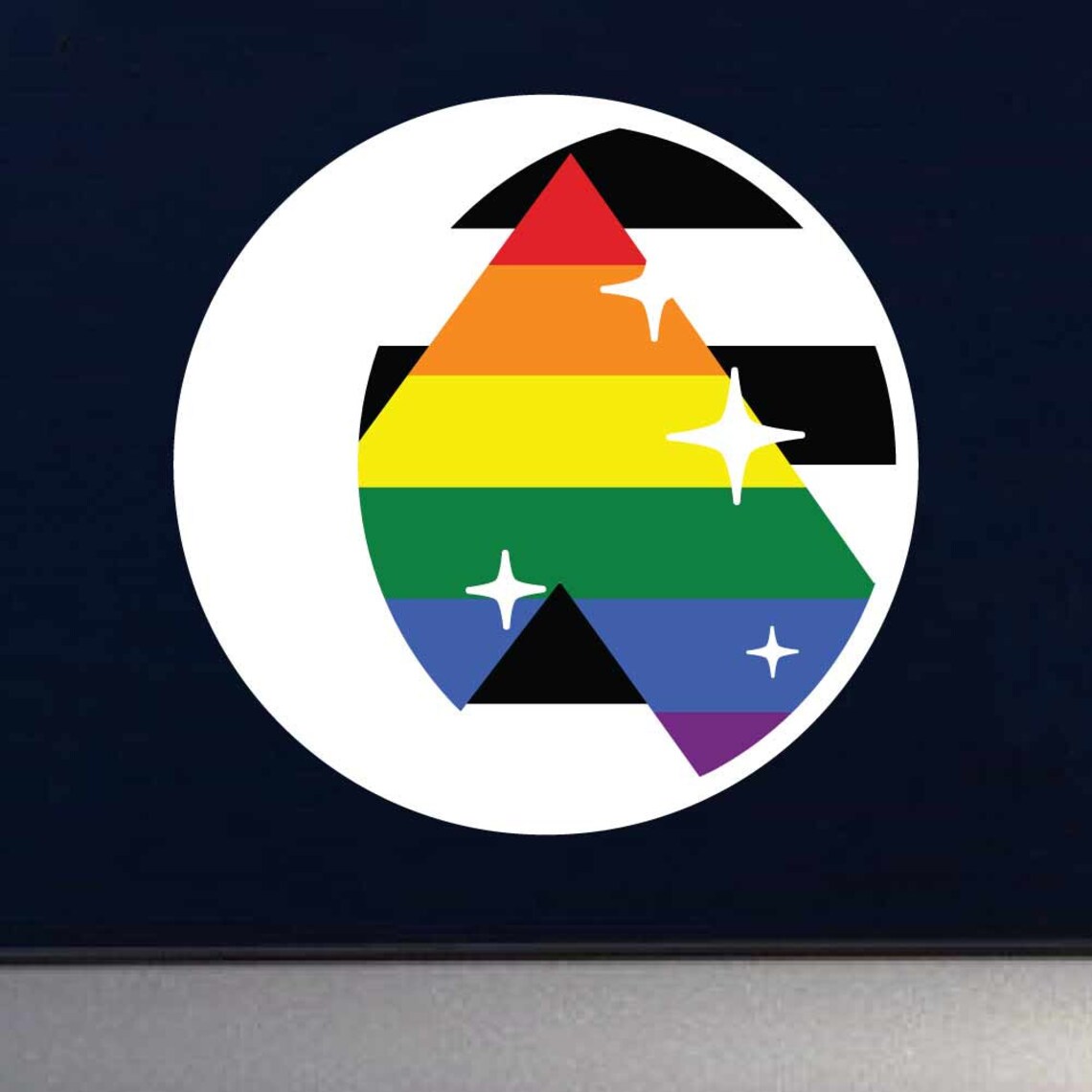 LGBT Pride Moon and Stars Many Pride Flags Available - Etsy