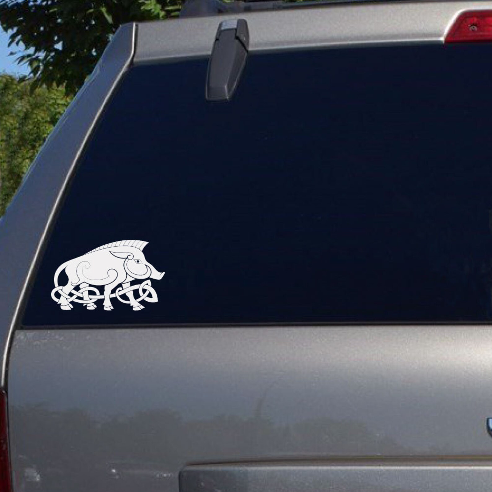 Celtic Knotwild Boar Vinyl Indoor Outdoor Decal - Etsy