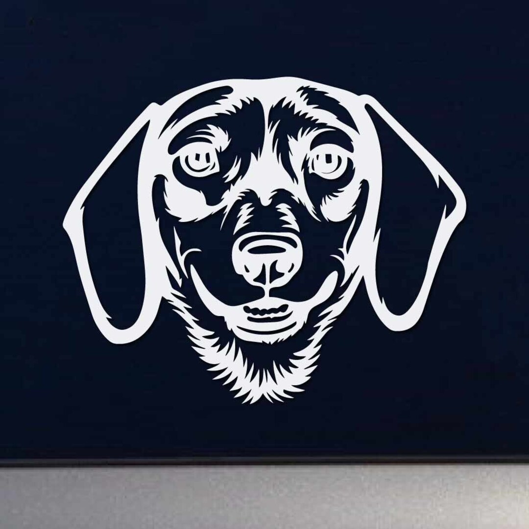 Dachshund Dog Indoor Outdoor Vinyl Decal - Multiple Colors Available - Etsy