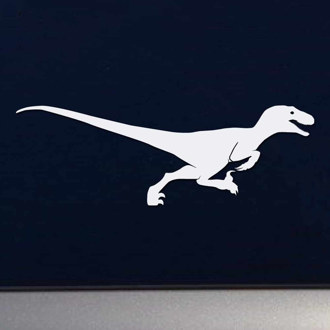 Raptor Dinosaur Indoor Outdoor Vinyl Decal Multiple Colors - Etsy