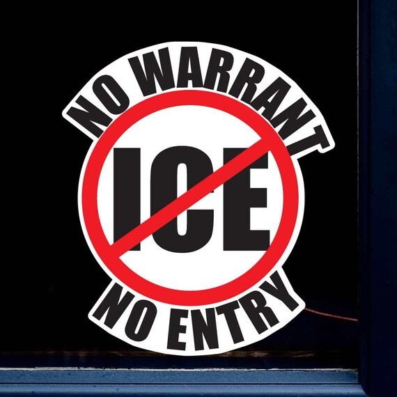 No Sticker No Entry Policy